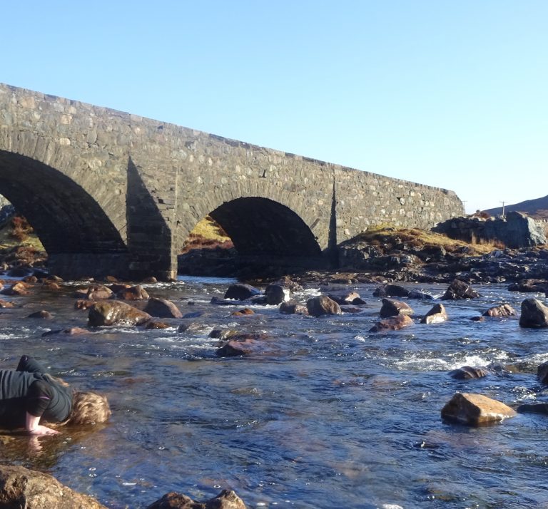 The Enchanted Waters Under The Sligachan Bridge