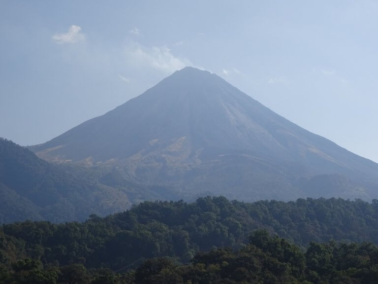 The Most Active Volcano In The Country With Admire Mexico